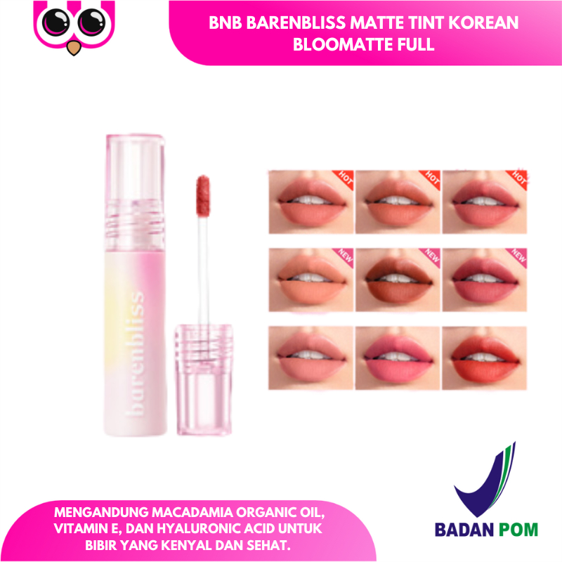 Jual BNB BARENBLISS MATTE TINT KOREAN BLOOMATTE FULL BLOOM ...