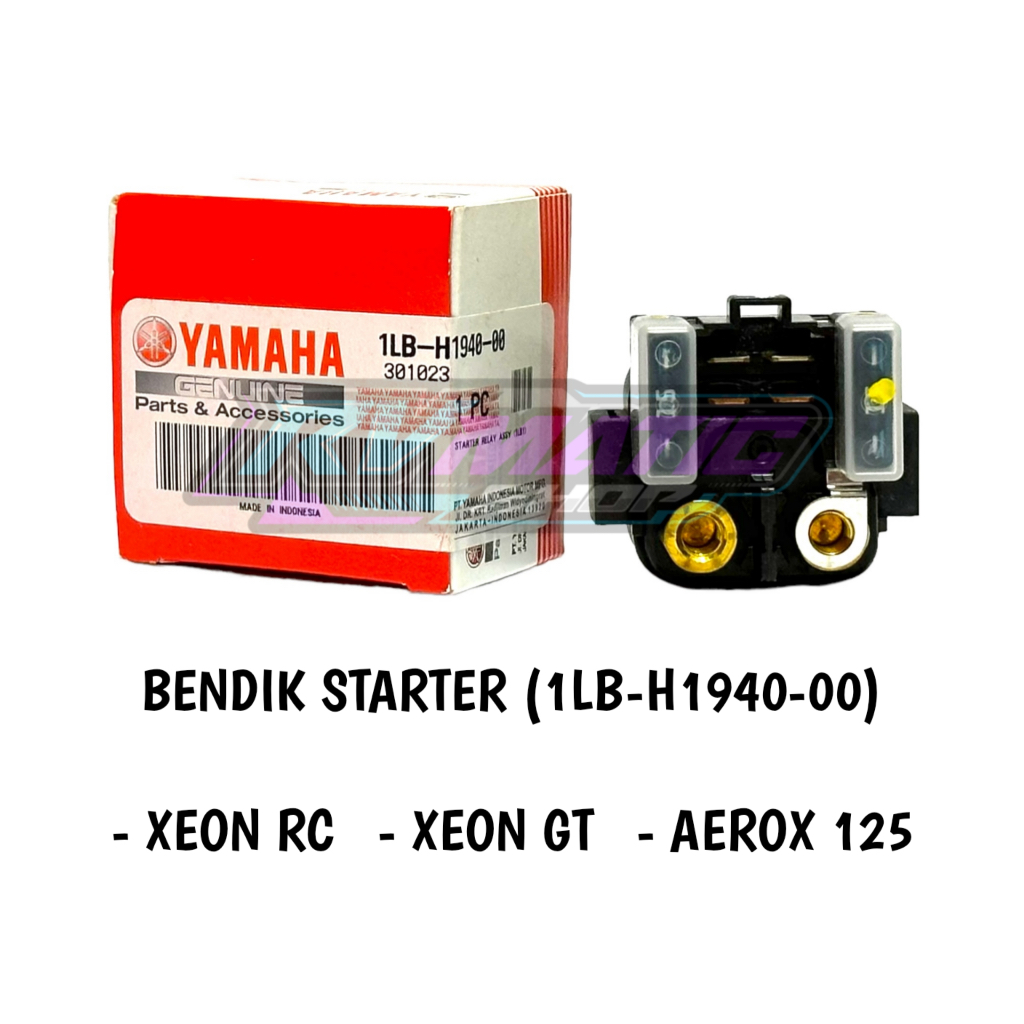 Jual RELAY STARTER BENDIK STARTER XEON RC XEON GT AEROX 125 ORIGINAL ...