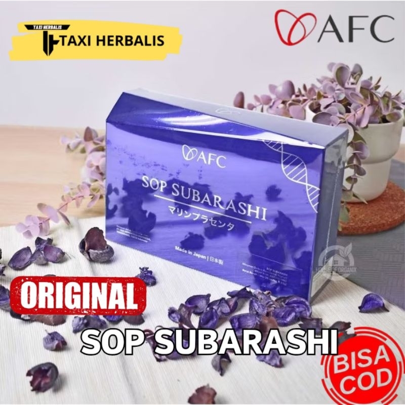Jual AFC SOP Subarashi Suplemen Original Japan 1 box Isi 28 sachet ...