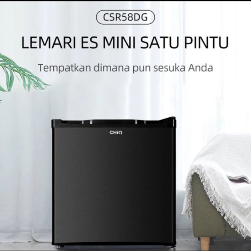 Jual CHiQ Lemari Es 1 Pintu Mini Bar 50 Liter | Shopee Indonesia