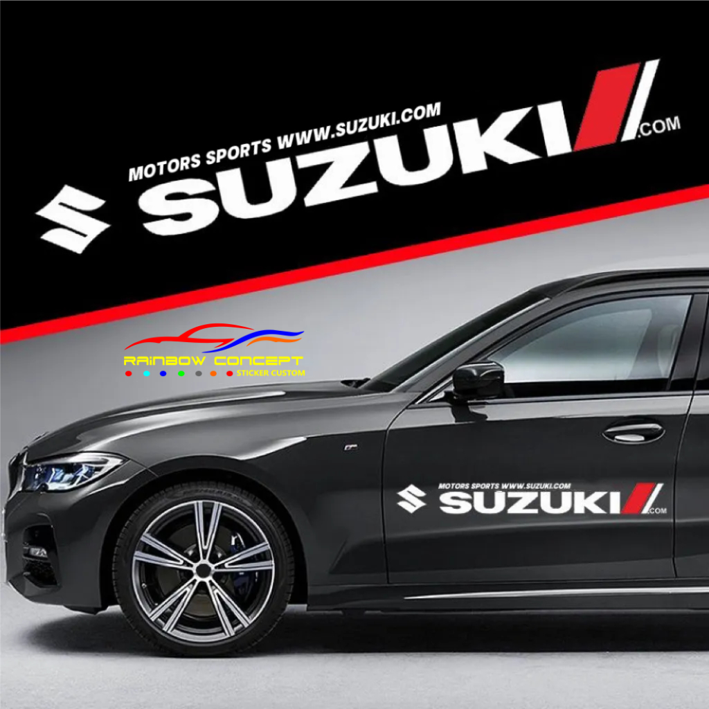 Jual SUZUKI Car Sticker Decoration Body Side Sticker Door ertiga baleno ...