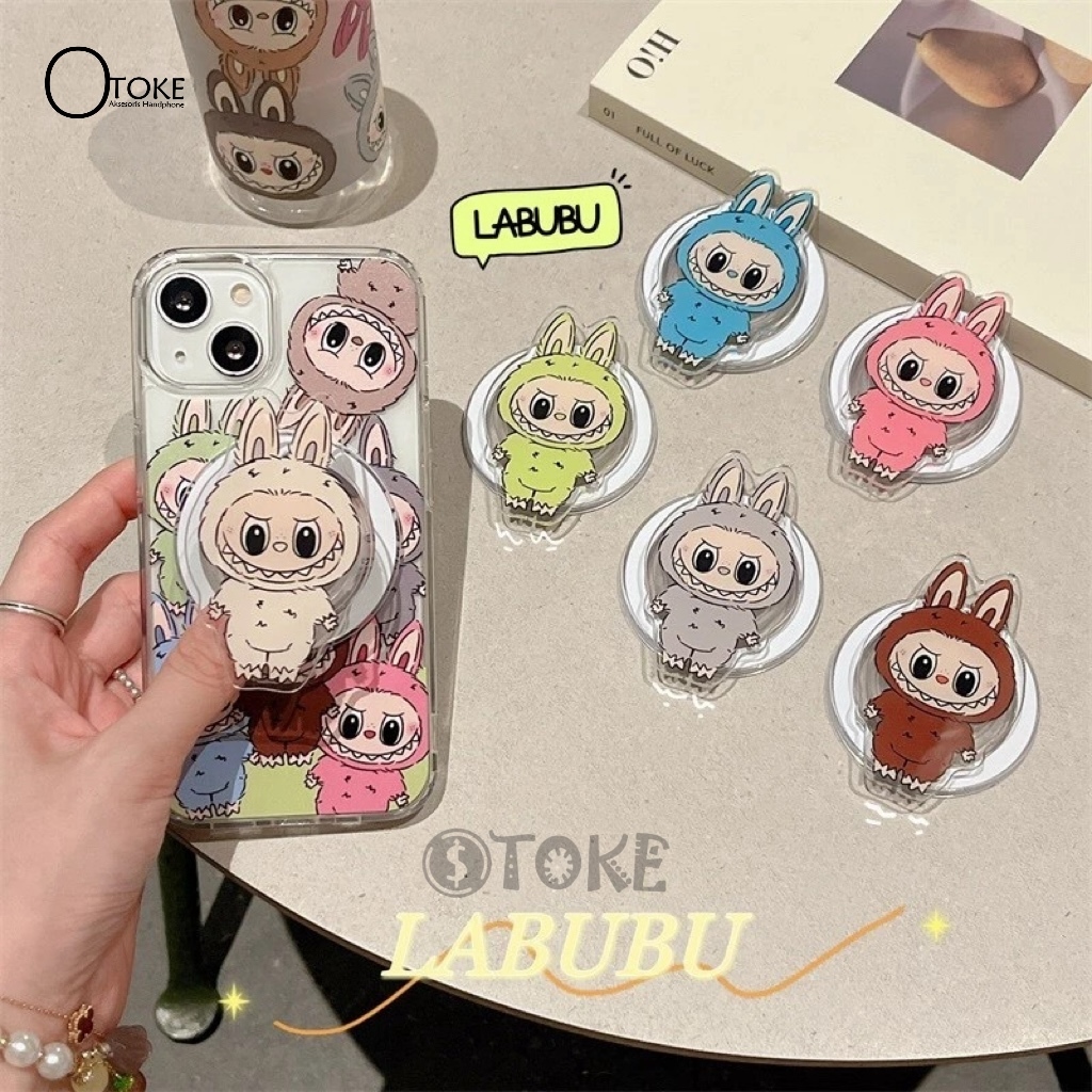 Jual CASE LABUBU MAGNETIC & POP SOCKET LABUBU FOR IPHONE 11 12 13 14 15 ...