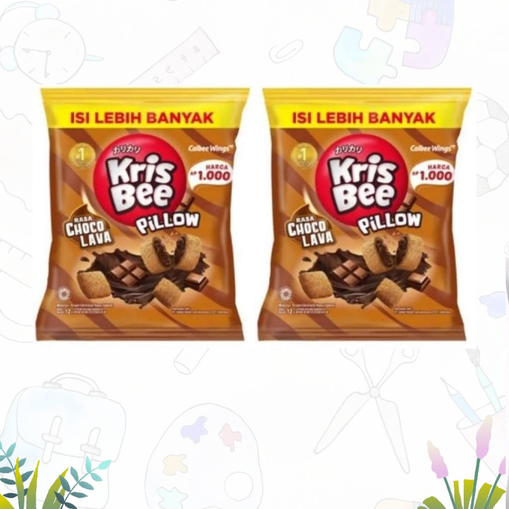 Jual Kris Bee Pillow Choco Lava 10x12gram (renceng) | Shopee Indonesia