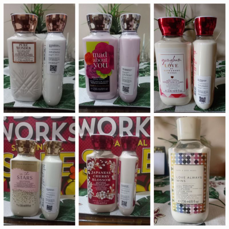 Jual Bath & Body Works(BBW) -Promo Body Lotion 236ml. | Shopee Indonesia