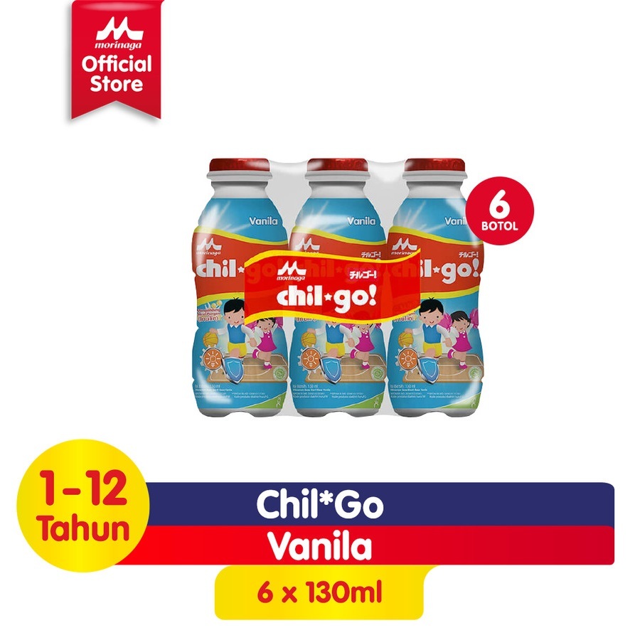 Jual Chilgo Cair / Morinaga CHIL GO (Vanilla/Cokelat/Strawberry) Susu ...
