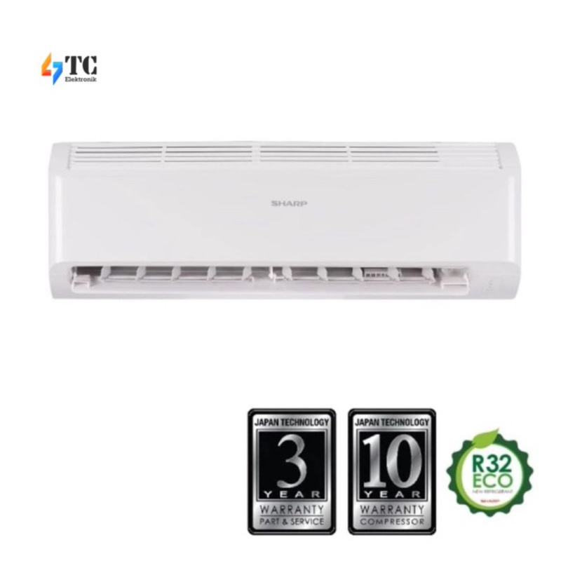 Jual Pasang AC SHARP INVERTER AH-X10BEY J-TECH INVERTER (1PK) R32 ...