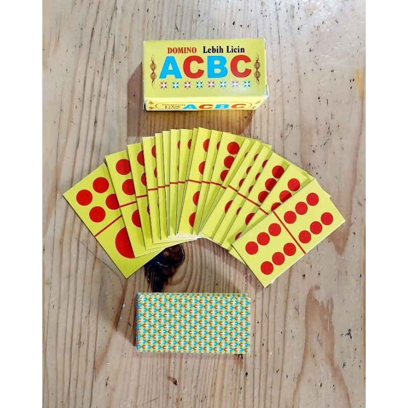 Jual DOMINO ACBC KUALITAS TERBAIK LEBIH LICIN / ISI 10 PACK | Shopee ...