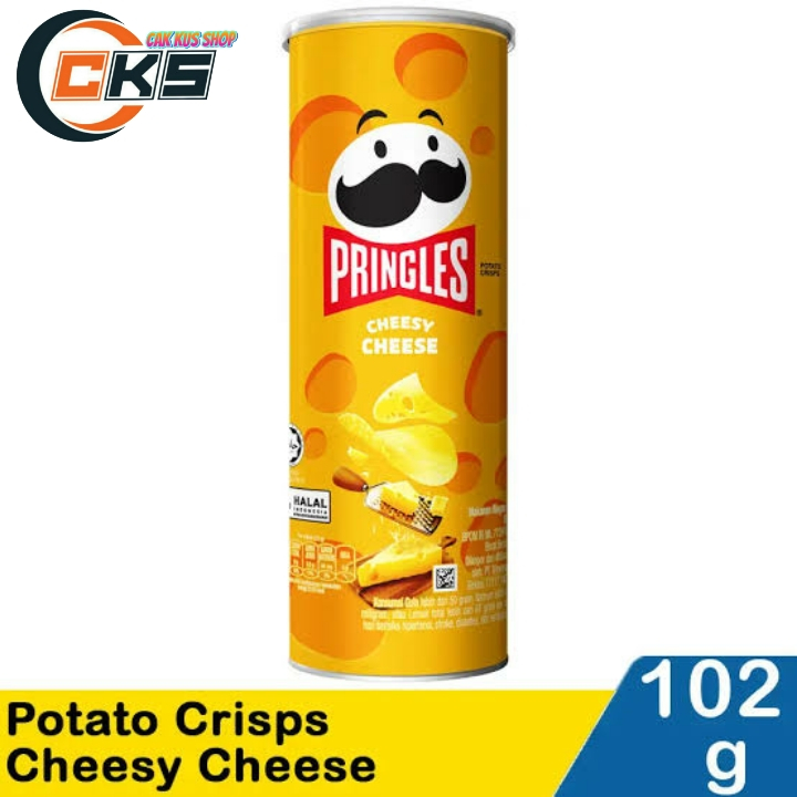 Jual Pringles Cheesy Cheese 102 Gr | Shopee Indonesia