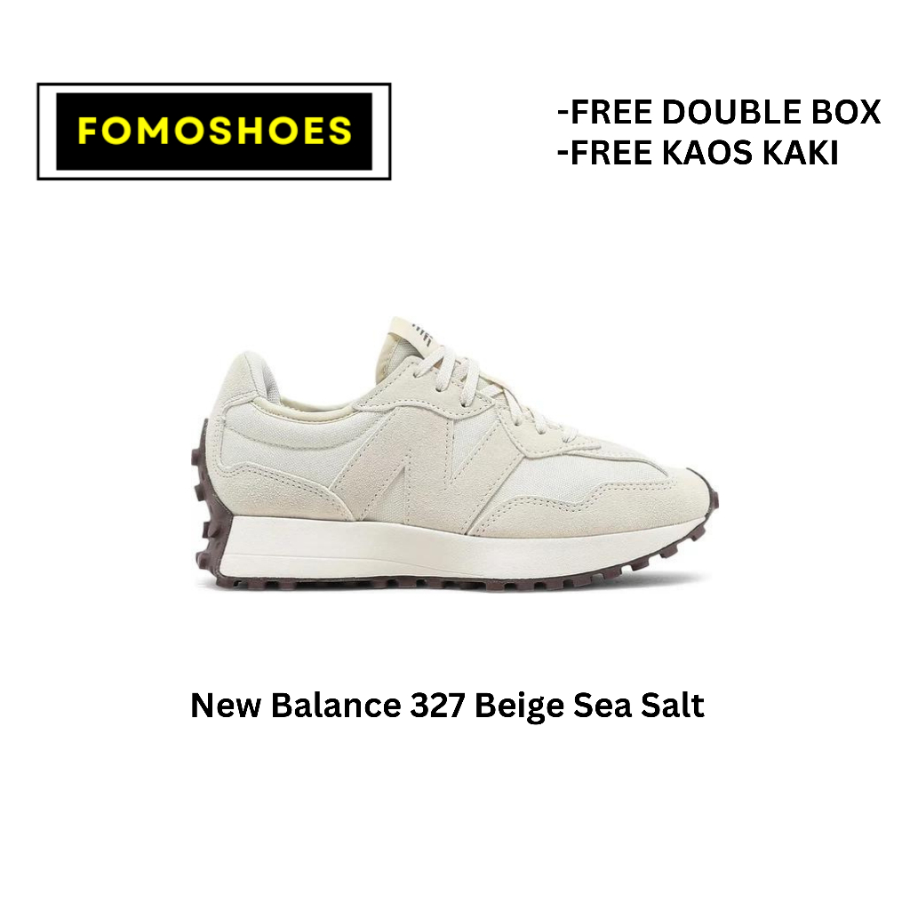 Jual New Balance 327 Beige Sea Salt 'SKU WS327FB' | Shopee Indonesia