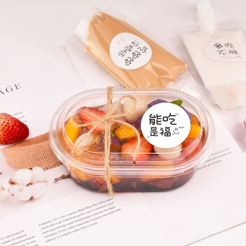 Jual Box Dessert Premium Oval / Cup Mika Pudding Tiramisu Premium ...