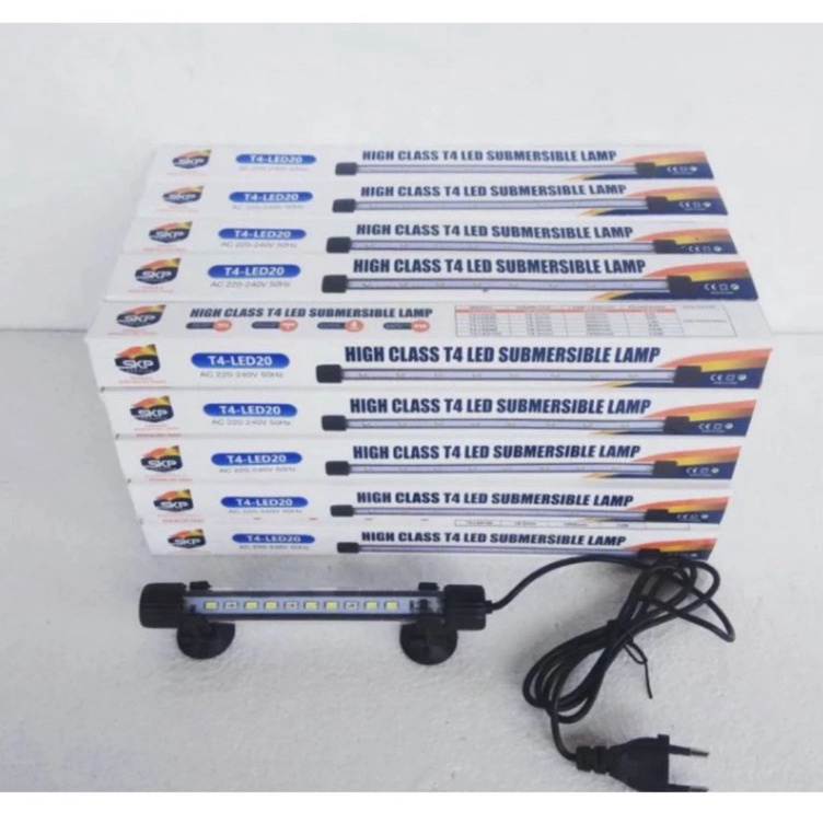 Jual New Limited Lampu celup led aquarium SKP PREMIUM T4 LED 2 untuk ...