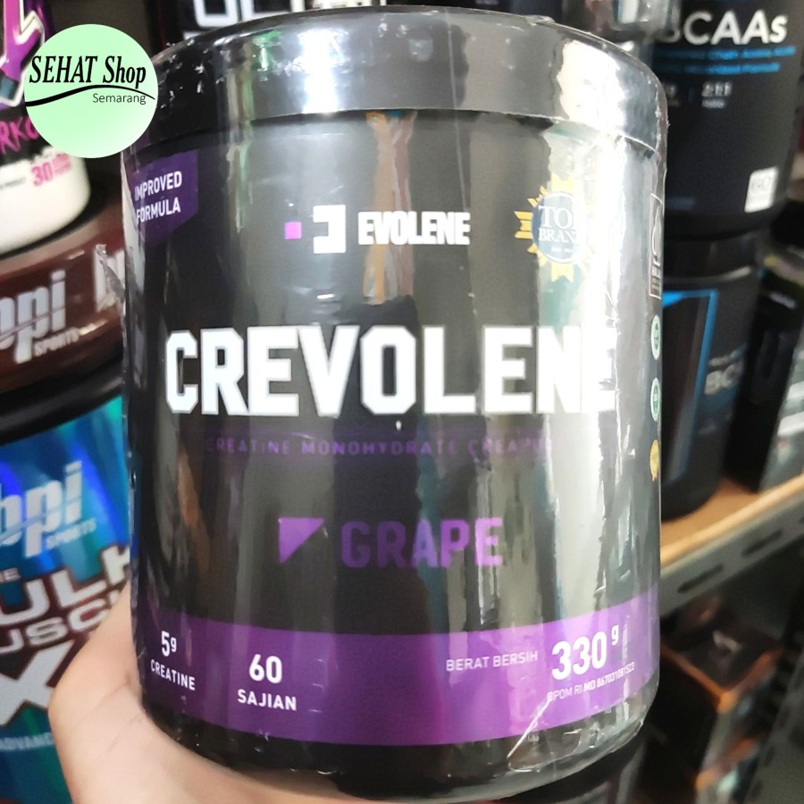 Jual Crevolene New Evolene Creatine 60 Serving - Suplemen Fitness ...