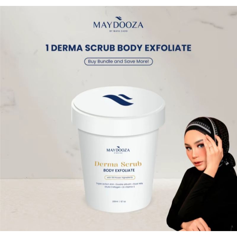 Jual (READY)DERMA SCRUB BODY EXFOLIATE MAYDOOZA | Shopee Indonesia