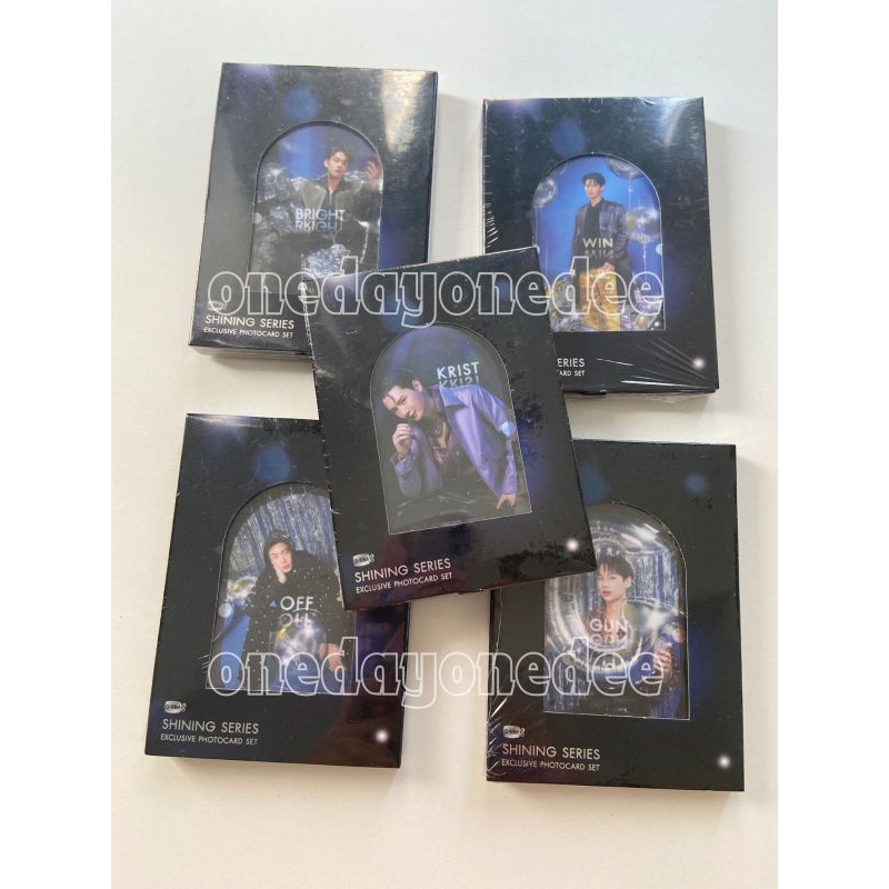 Jual [READY STOCK] SHINING SERIES EXCLUSIVE PHOTOCARD SET | GMMTV OFFICIAL MERCHANDISE | Shopee ...