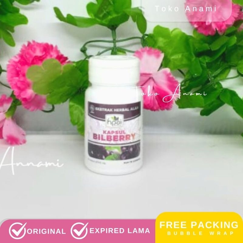 Jual Kapsul Bilberry Hni Hpai Original Obat Mata Minus Buram Katarak ...