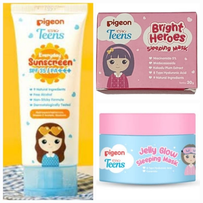 Jual Pigeon Teens Everyday Sunscreen SPF 55 PA++ - Pigeon Teen Sleeping ...
