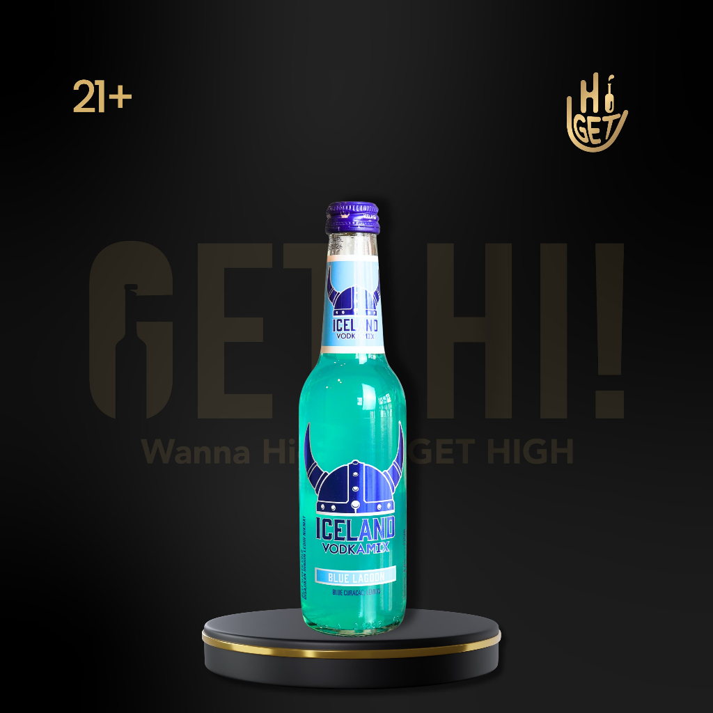 Jual Iceland Vodka Mix Blue Lagoon 275mL - Minuman Iceland Vodka Mix ...