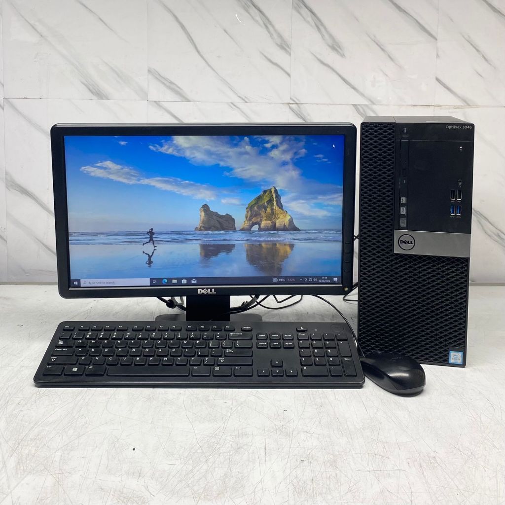 Jual Paketan PC Dell Optiplex 3046 Mini Tower Intel Core i3 Gen 6 ...