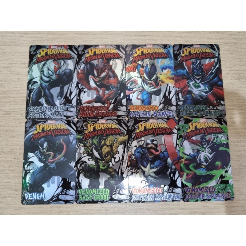 Jual Kartu Marvel Spiderman Maximum Venom Foil Cow Play Cow Moo - CPCM ...