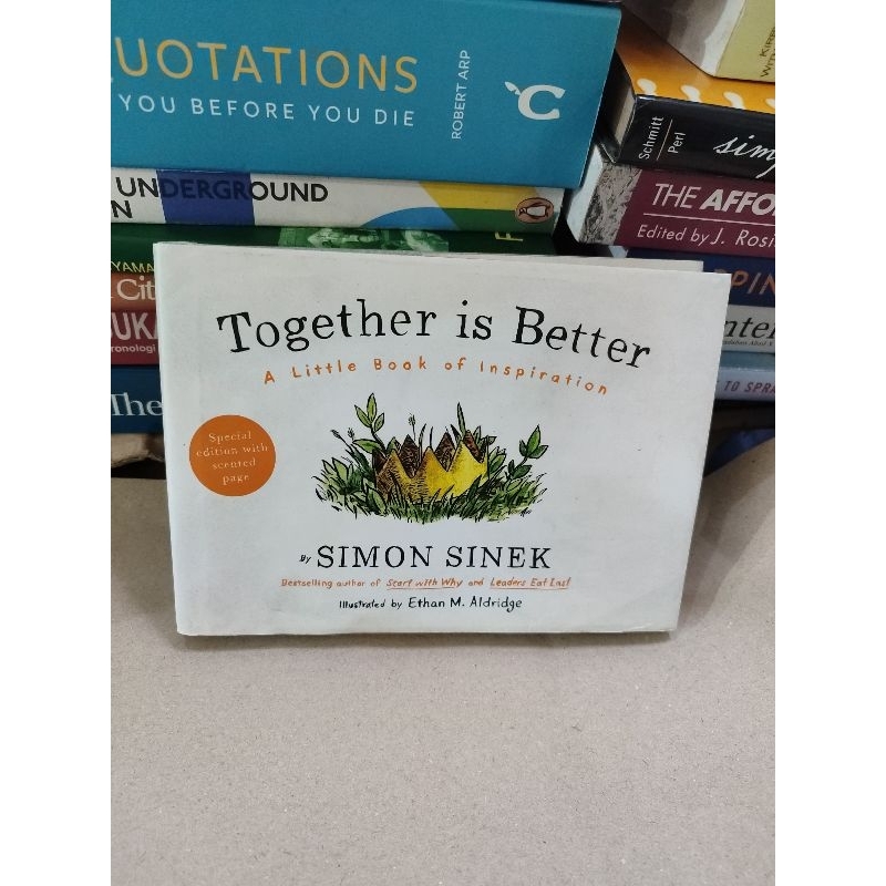 Jual TOGETHER IS BETTER A LITTLE BOOK OF INSPIRATION BY SIMON SINEK ...