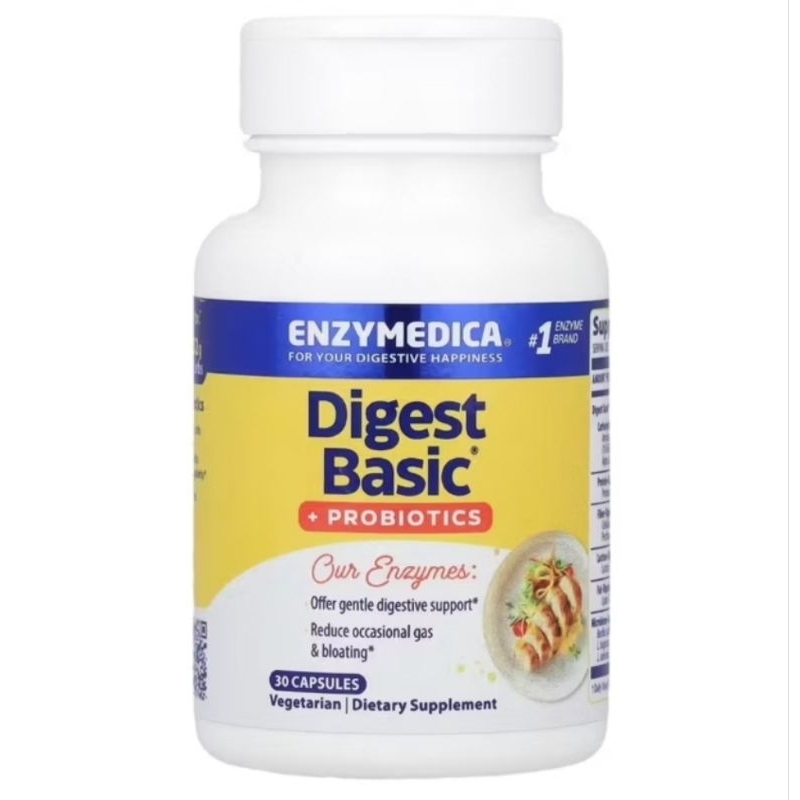 Jual Enzymedica Digest Basic Probiotic 30 Capsule Probiotik ORIGINAL ...