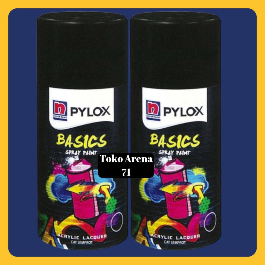 Jual Cat Semprot Pylox Pyloc pilox piloc pilok Basic Nippon Paint Besi ...
