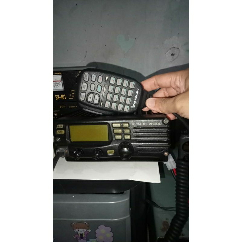 Jual Radio Rig ICOM V8000 output 70 watt | Shopee Indonesia