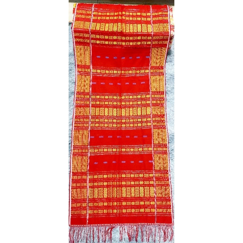 Jual Ready baru selesai tenun uis nipes edisi merah | Shopee Indonesia