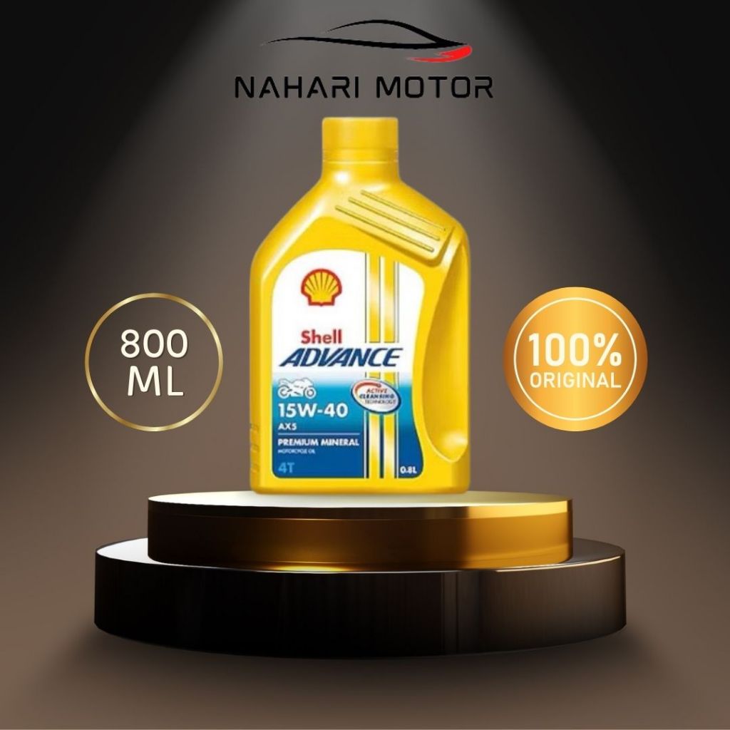 Jual Oli Motor Shell Advance AX5 ADVANCE 4T 15W-40 800ml | Shopee Indonesia