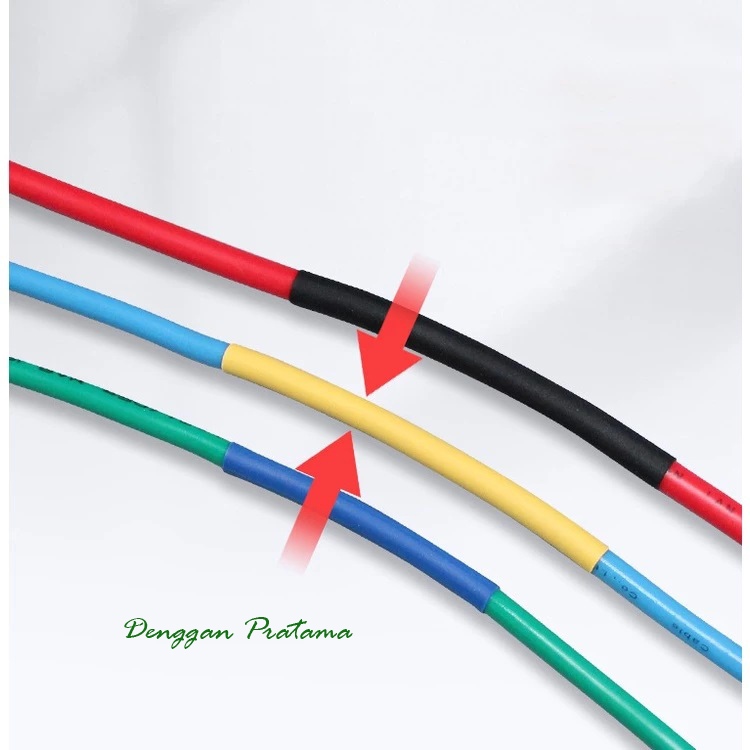 Jual Isolasi Bakar Kabel / Heat Shrink Selongsong Kabel Bakar Konektor ...
