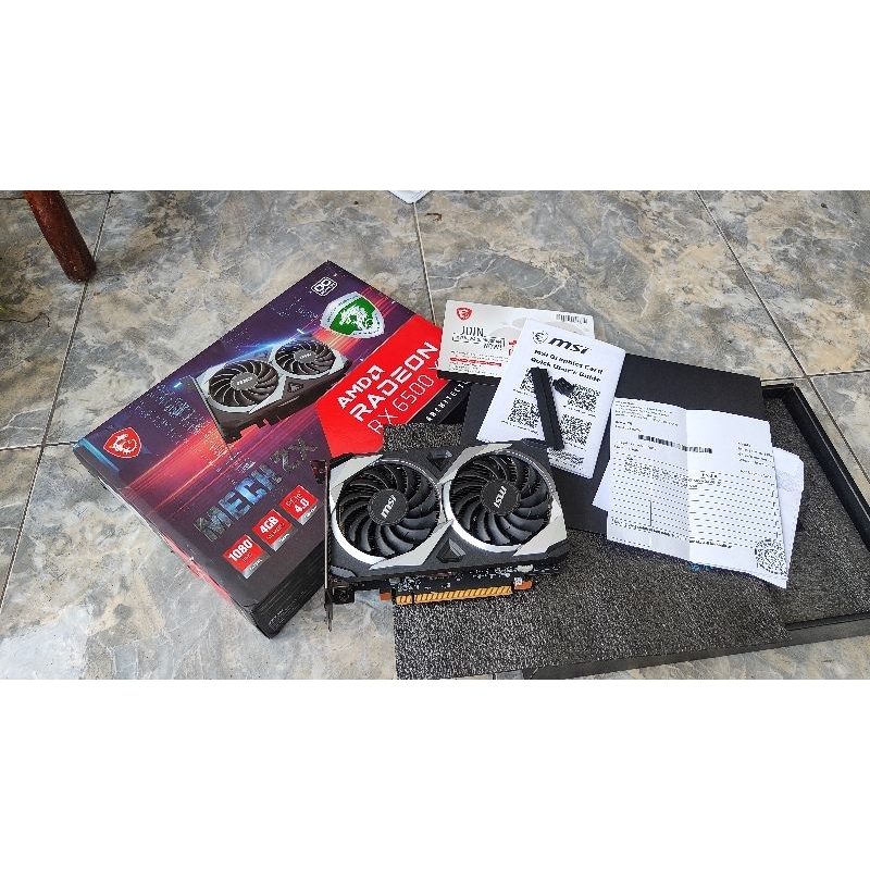 Jual MSI RX 6500 XT MECH 2X OC 4GB GDDR6 Garansi April 2025 | Shopee ...