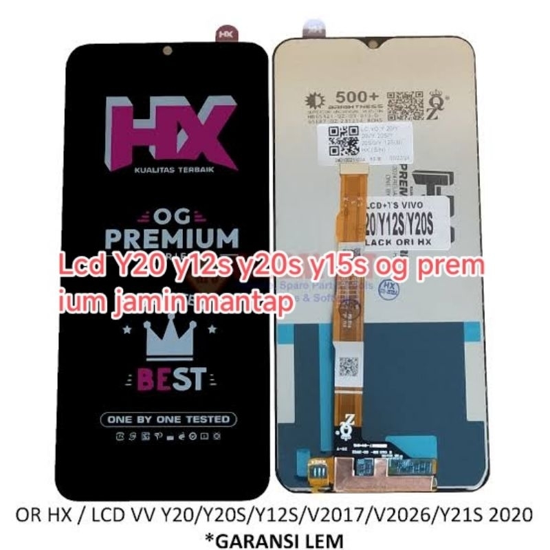 Jual lcd Y20 y12s y15s y20s og premium original100% dijamin mantap ...
