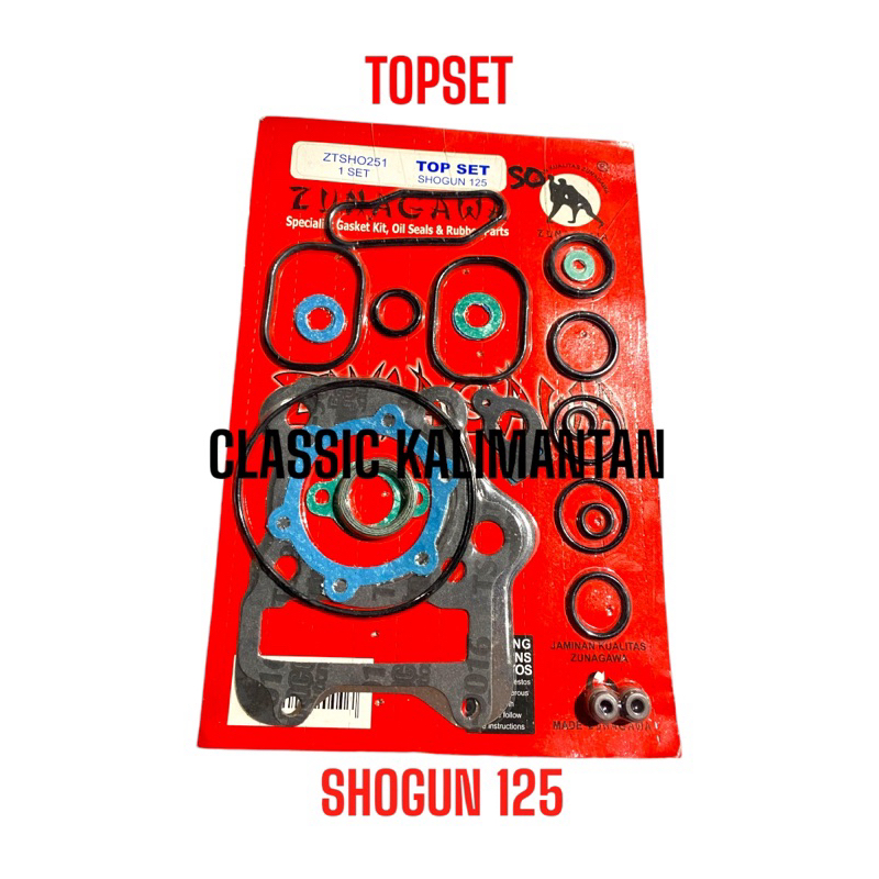 Jual TOPSET PAKING TOPSET SUZUKI SHOGUN 125 ZUNAGAWA SUZUKI PAKING TOPSET GASKET ZUNAGAWA SHOGUN ...
