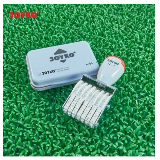 Jual Stempel Angka 7Digit JOYKO N7/Stempel Nomor/Number Stamp/Stamp ...
