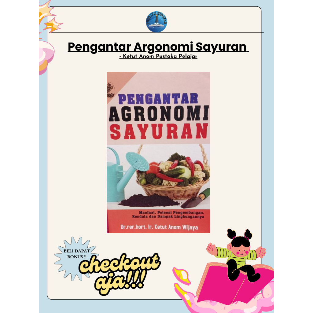 Jual Pengantar Argonomi Sayuran - Ketut Anom Pustaka Pelajar | Shopee ...