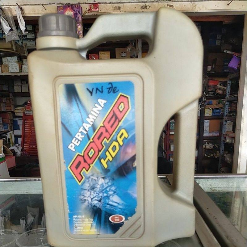 Jual Oli Gardan Rored HDA SAE 140 Api GL-5 4 Liter | Shopee Indonesia