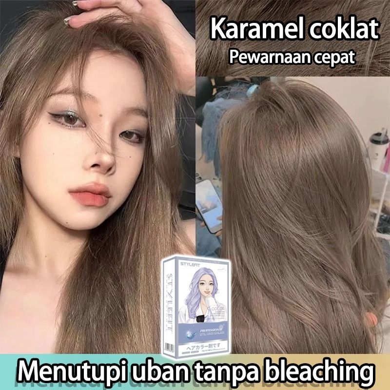 Jual hair color pewarna rambut grey abu abu semir rambut | Shopee Indonesia