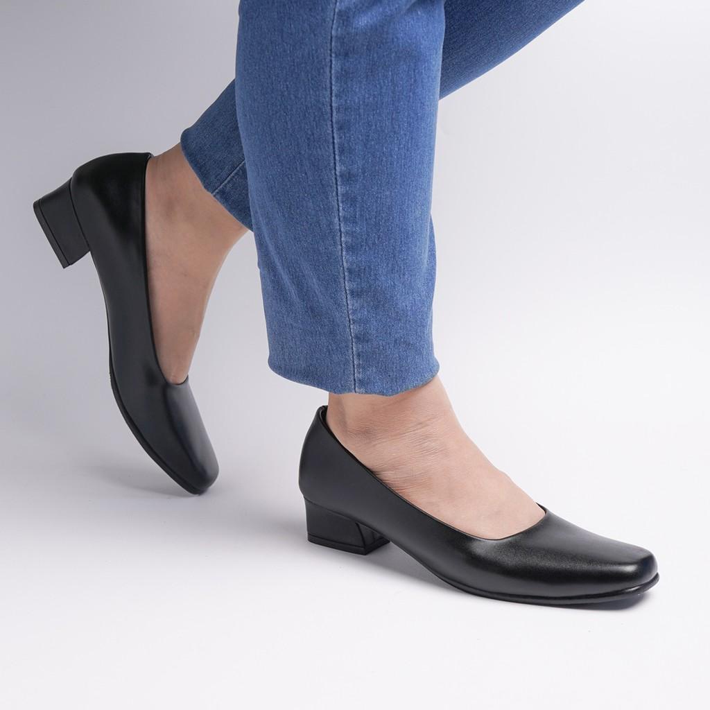 Jual No 45 44 43 42 41 40 - Sepatu Heels Kerja Kantor Wanita Pantopel ...