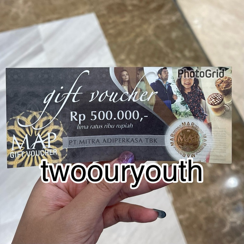 Jual Gift Voucher MAP | Shopee Indonesia