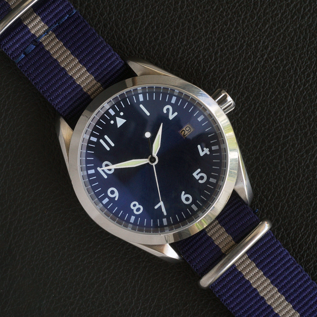 Jual seiko bekas second preloved seikomod flieger military field watch ...