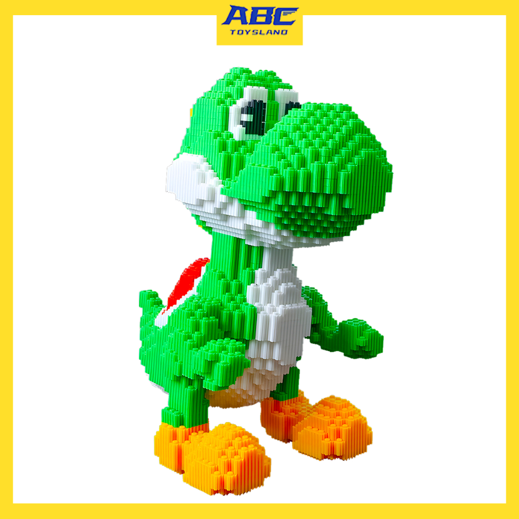 Jual ABC Nano Block Karakter Mario Yoshi Dragon 3D Series Mainan ...