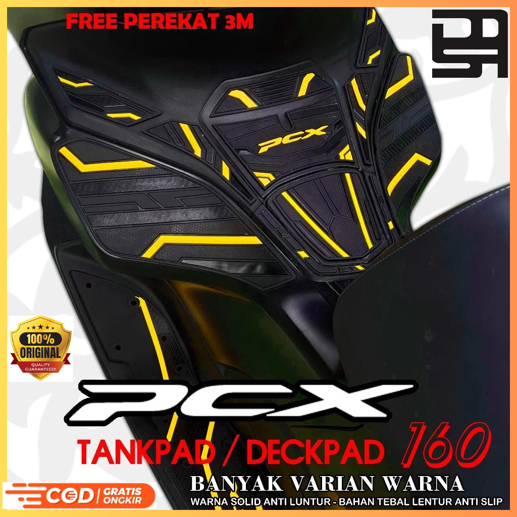 Jual TANKPAD PCX 160 2024 || Bahan karet Premium Warna Tidak Luntur ...