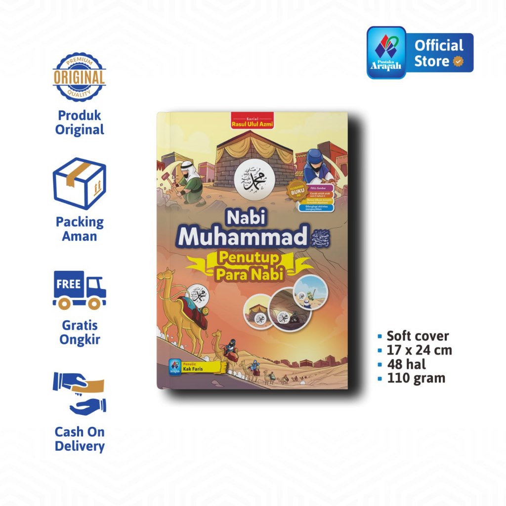 Jual Nabi Muhammad Penutup Para Nabi Serial Rasul Ulul Azmi Sirah Nabawiyah untuk Literasi ...