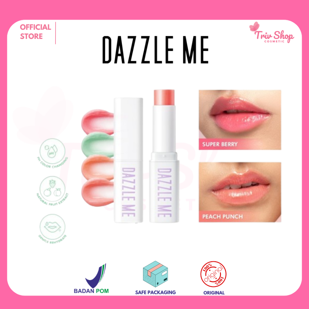 Jual Trivshop - DAZZLE ME Fruit Justice Lip Balm | Shopee Indonesia