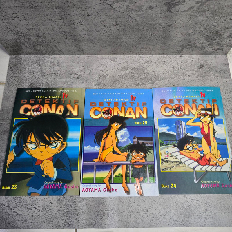 Jual Komik berwarna Detective Conan tv show, vol 23,24,25 bundling | Shopee Indonesia