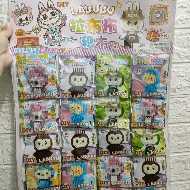 Jual Labubu Building Block Toy Mini Lego Labubu | Shopee Indonesia