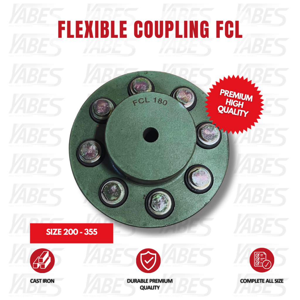 Jual Flexible Coupling FCL Complete Size FCL 200 224 250 280 315 355 | Shopee Indonesia