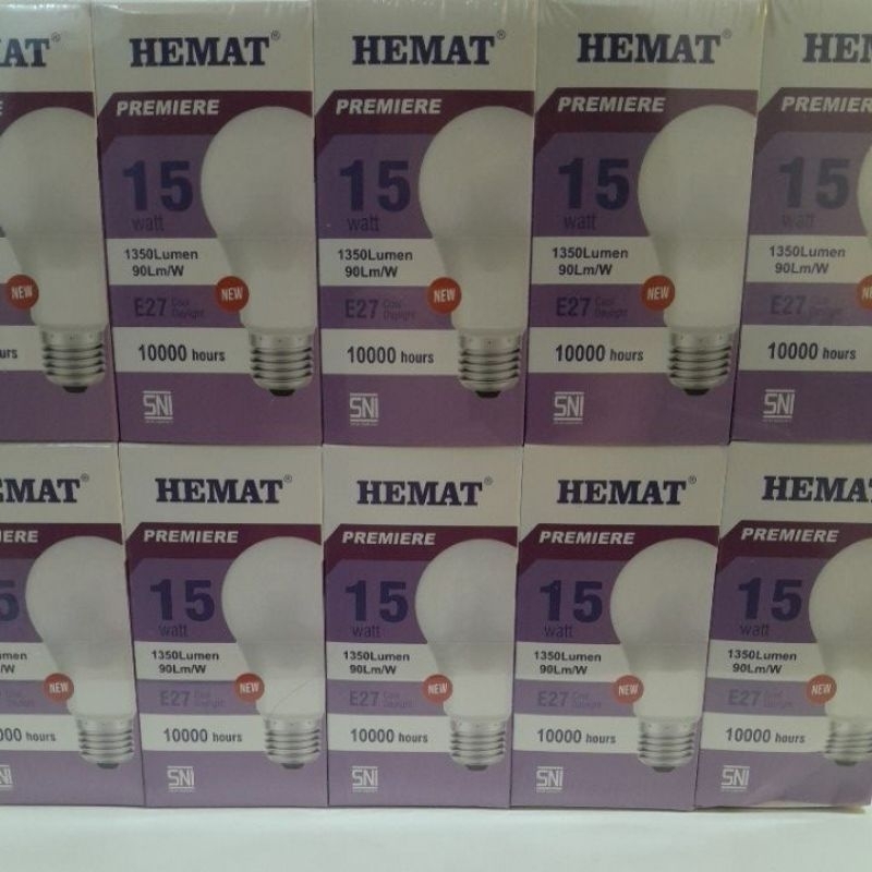 Jual Lampu led hemat premiere 15watt SNI | Shopee Indonesia