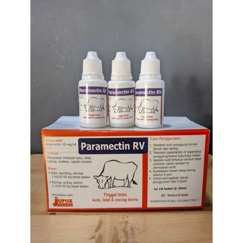 Jual Obat kutu sapi,kambing, paramectin | Shopee Indonesia