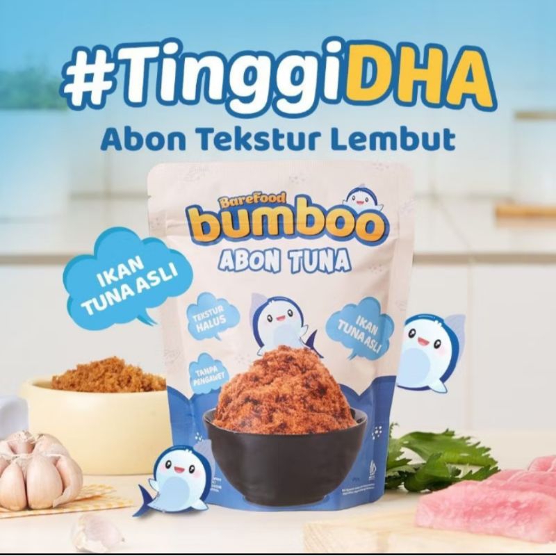 Jual Abon MPASI Bumboo Abon Tuna Makanan Bayi MPASI Makanan Kering Abon ...